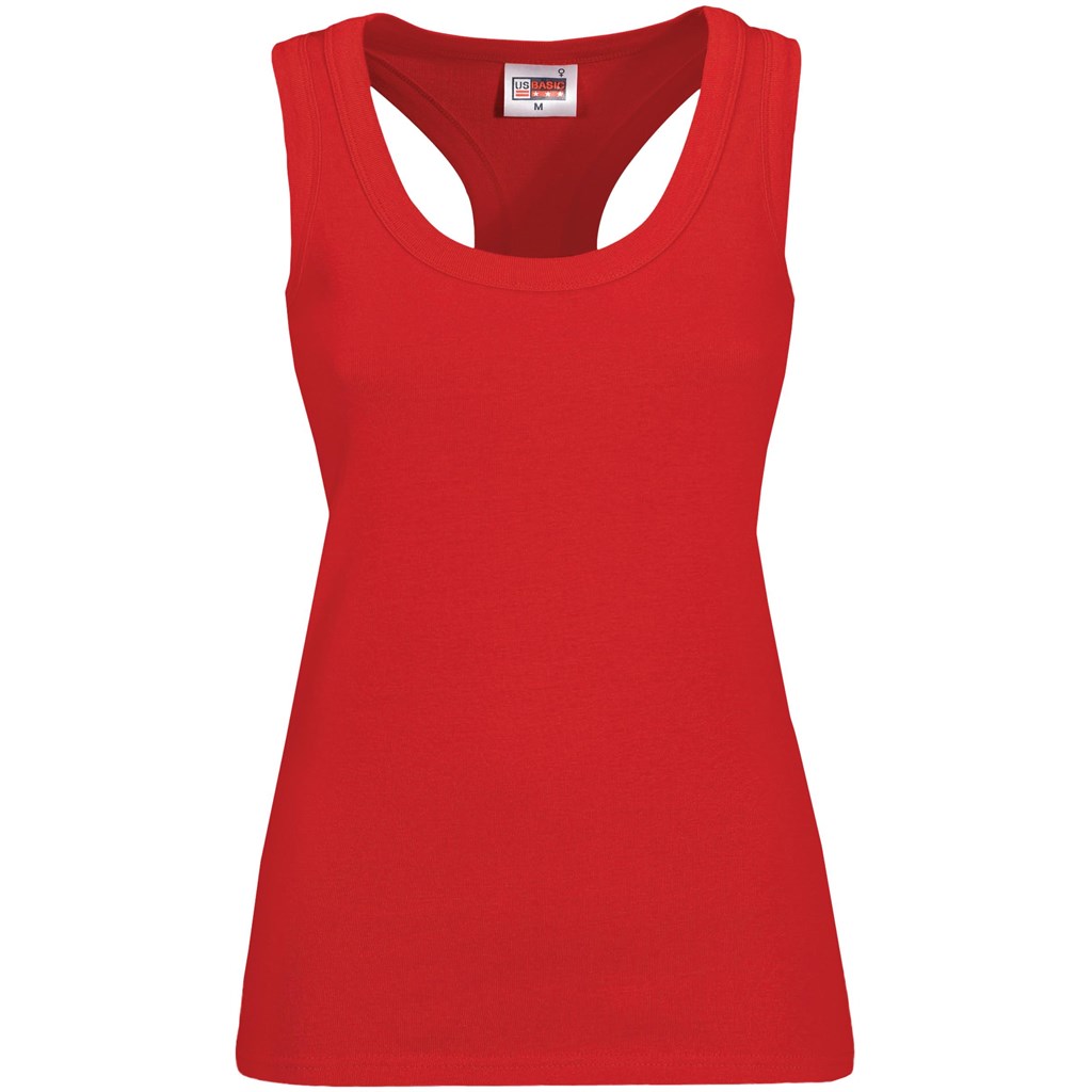 Ladies Maui Racerback Top – Red – Gift Africa
