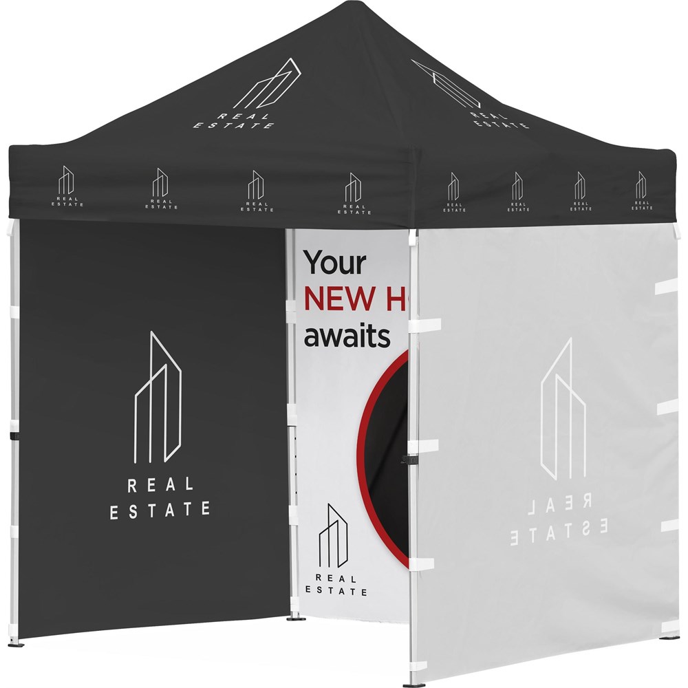 Ovation Sublimated Gazebo 2m X 2m Petite Frame – 3 Full-Wall Skins ...