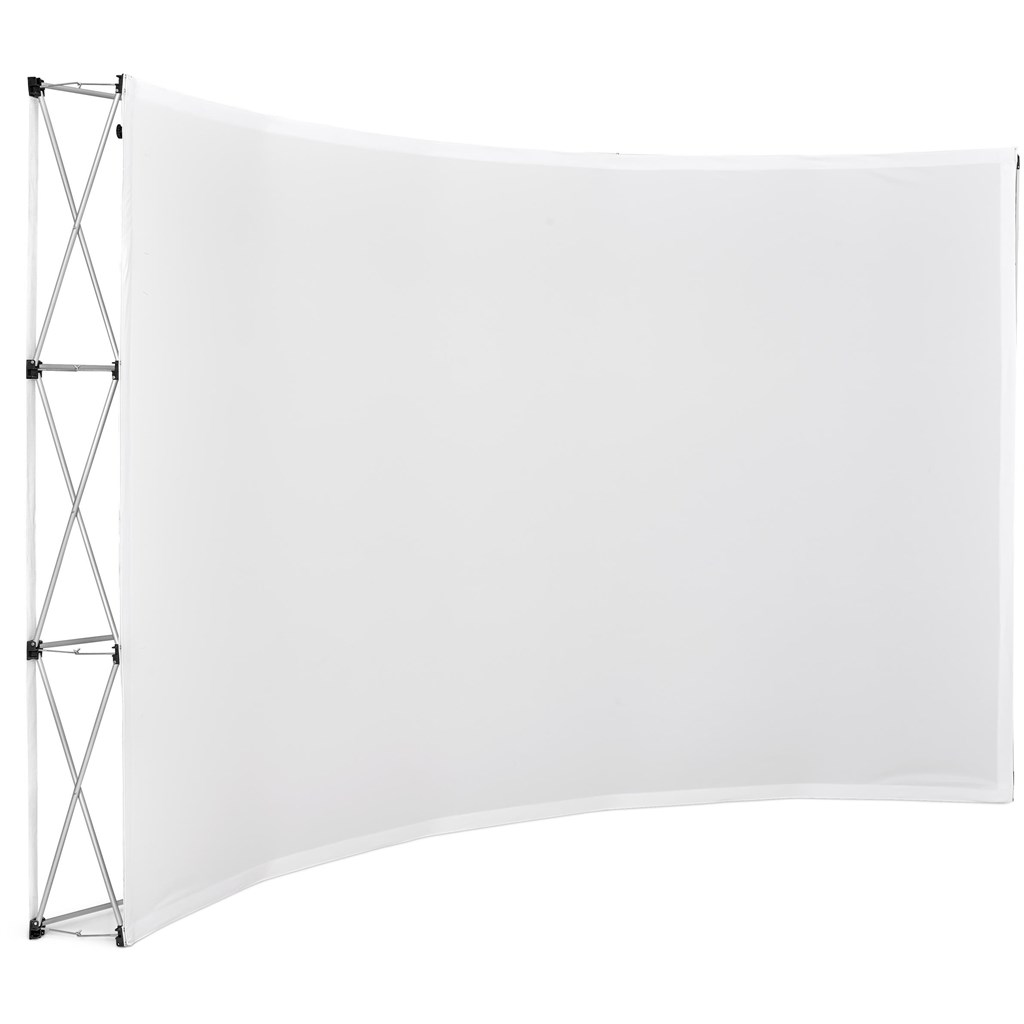 Legend Curved Banner Wall 3.5m x 2.25m – Gift Africa