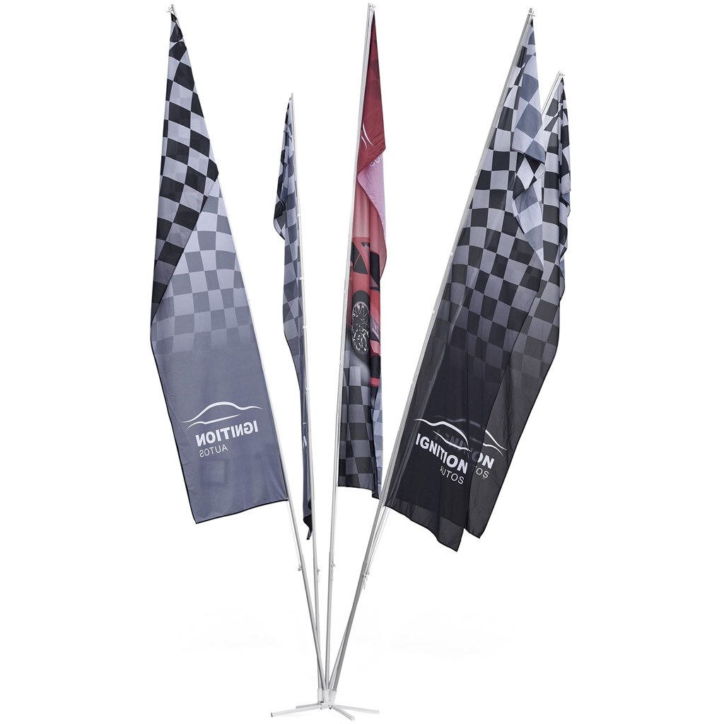 Legend 5 Flag Fountain 6m Large (1m x 4m flags) – Gift Africa