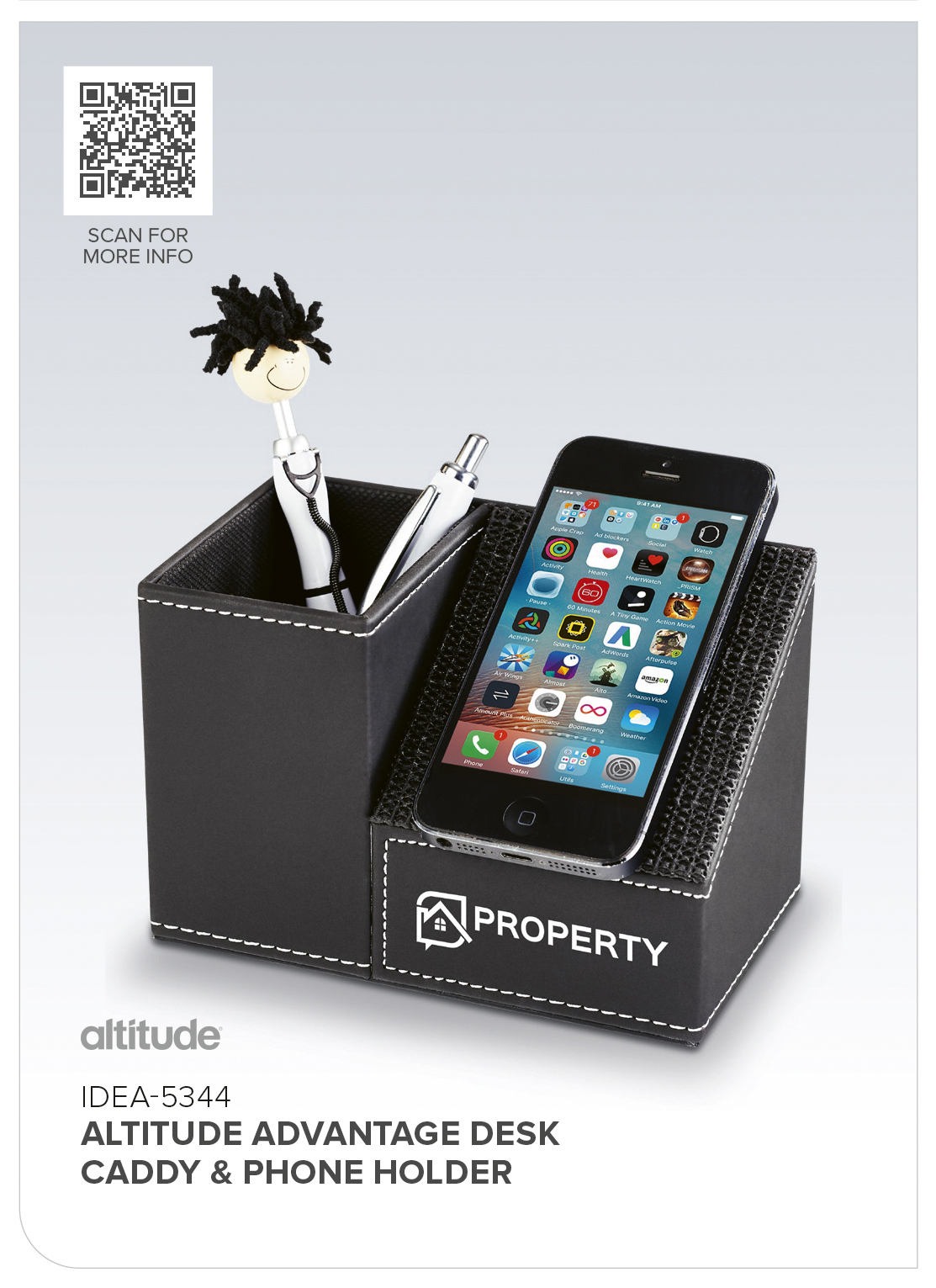 Altitude Advantage Desk Caddy & Phone Holder – Gift Africa