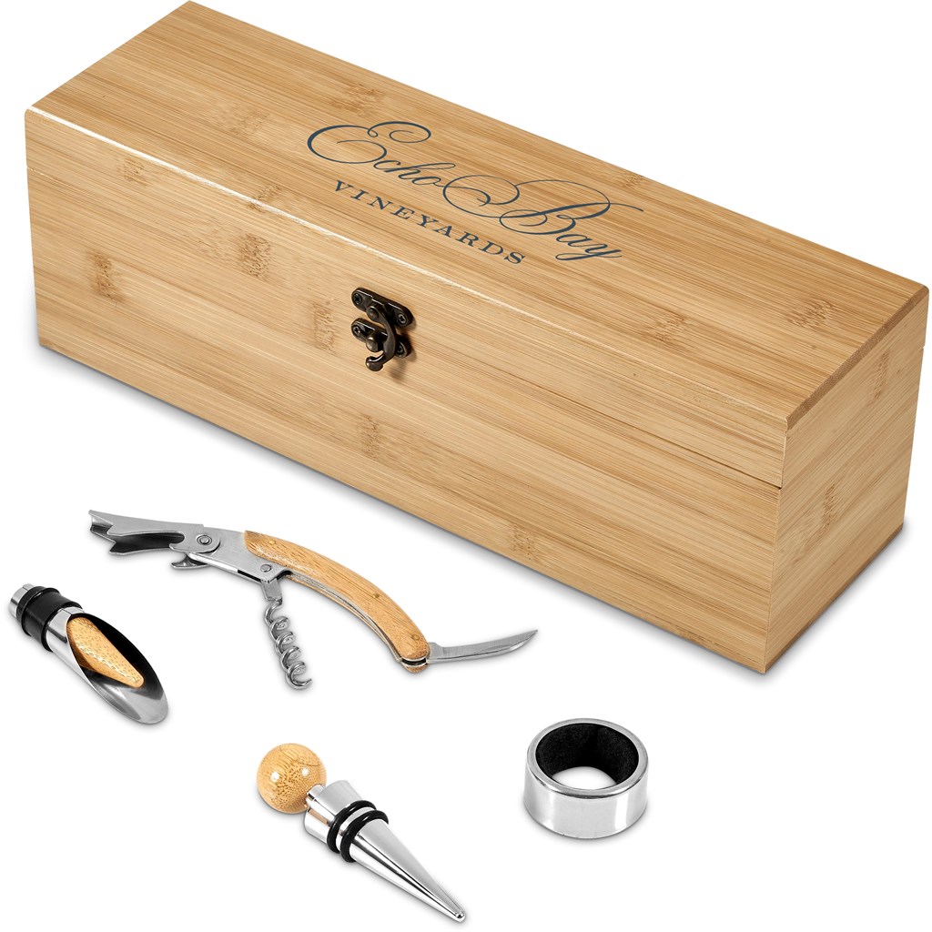 Okiyo Wainoka Bamboo Wine Set – Gift Africa