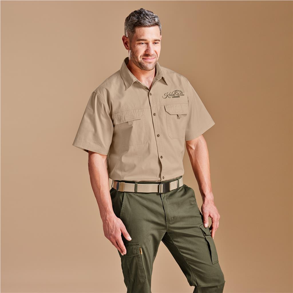 Mens Short Sleeve Mawenzi Shirt – Gift Africa